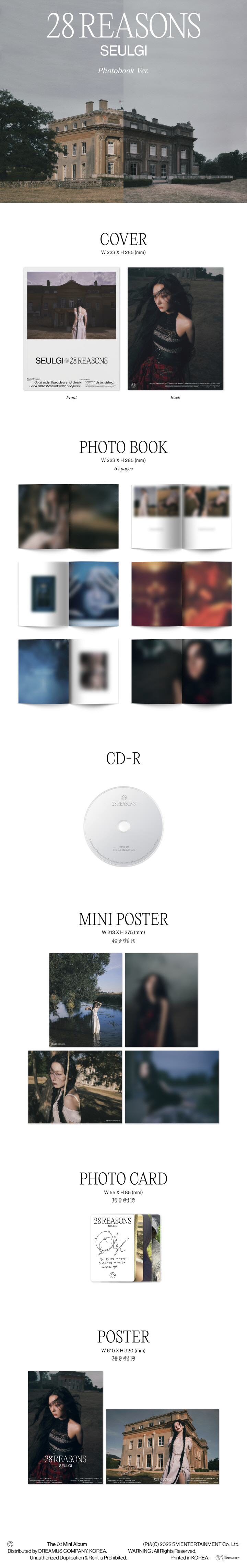 Seulgi (Red Velvet) - 28 Reasons (Photobook Ver.) - Mini Album Vol.1 > TAIYOU